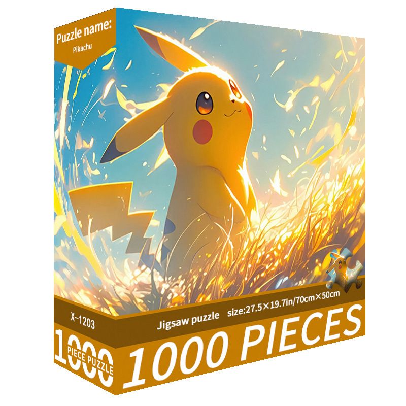 Пазл "Пикачу" (Pikachu), 1000 деталей купить на OZON по низкой цене ...