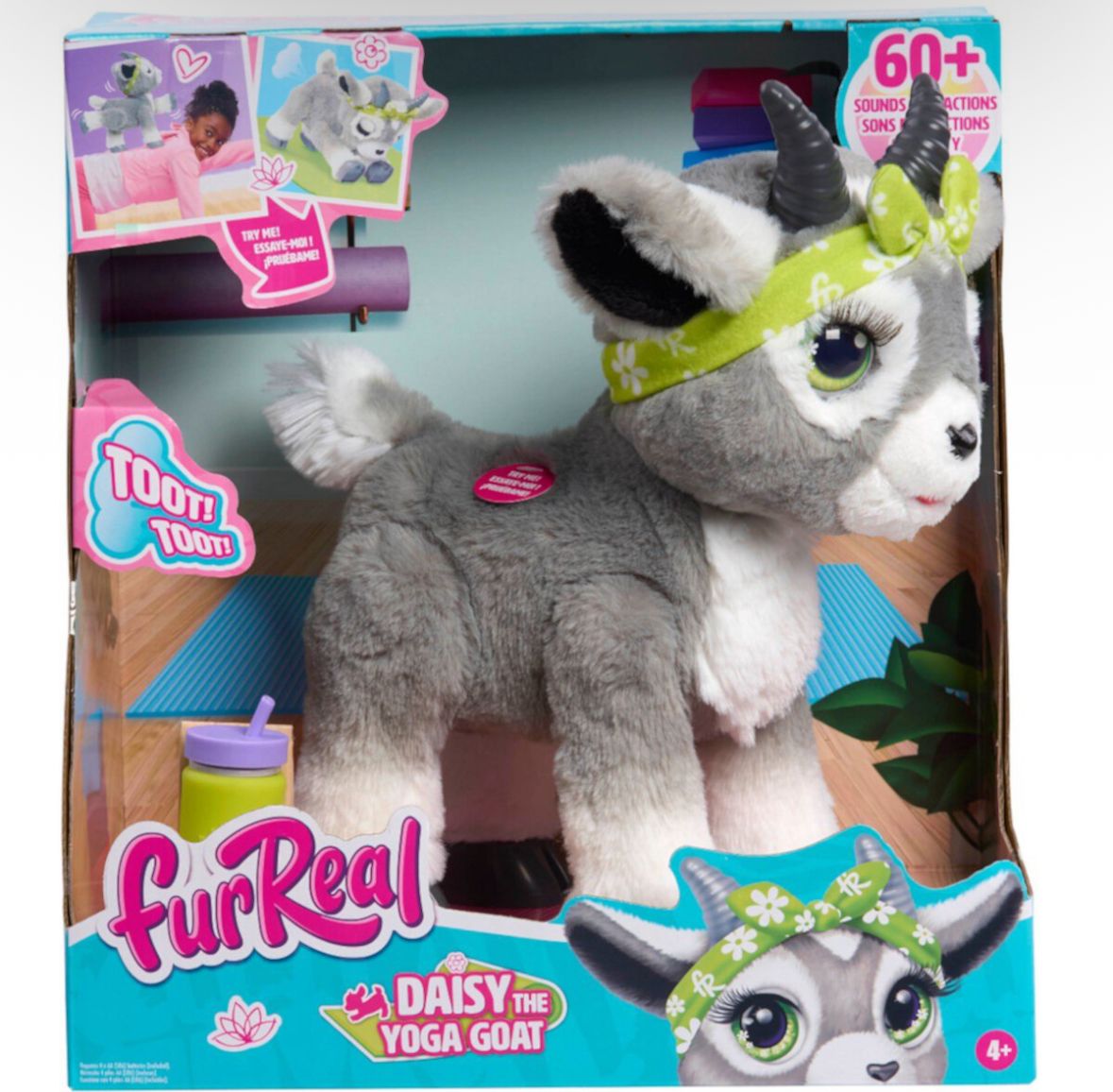 Интерактивная игрушка коза Дейзи Furreal Friends Daisy Yoga Goat купить ...