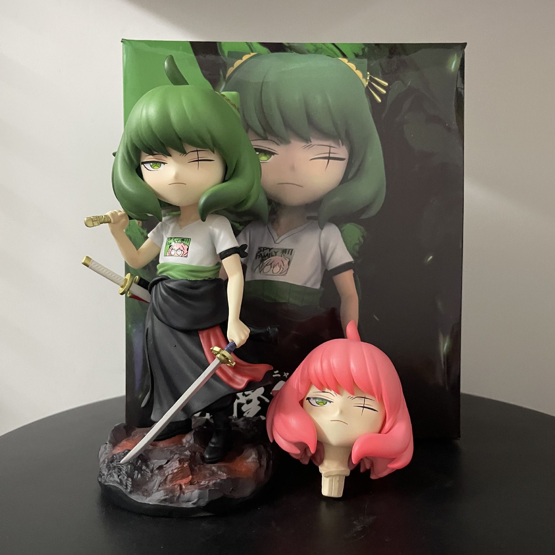 аниме фигурка коллекционная Roronoa Zoro косплей Anya Forge купить на ...