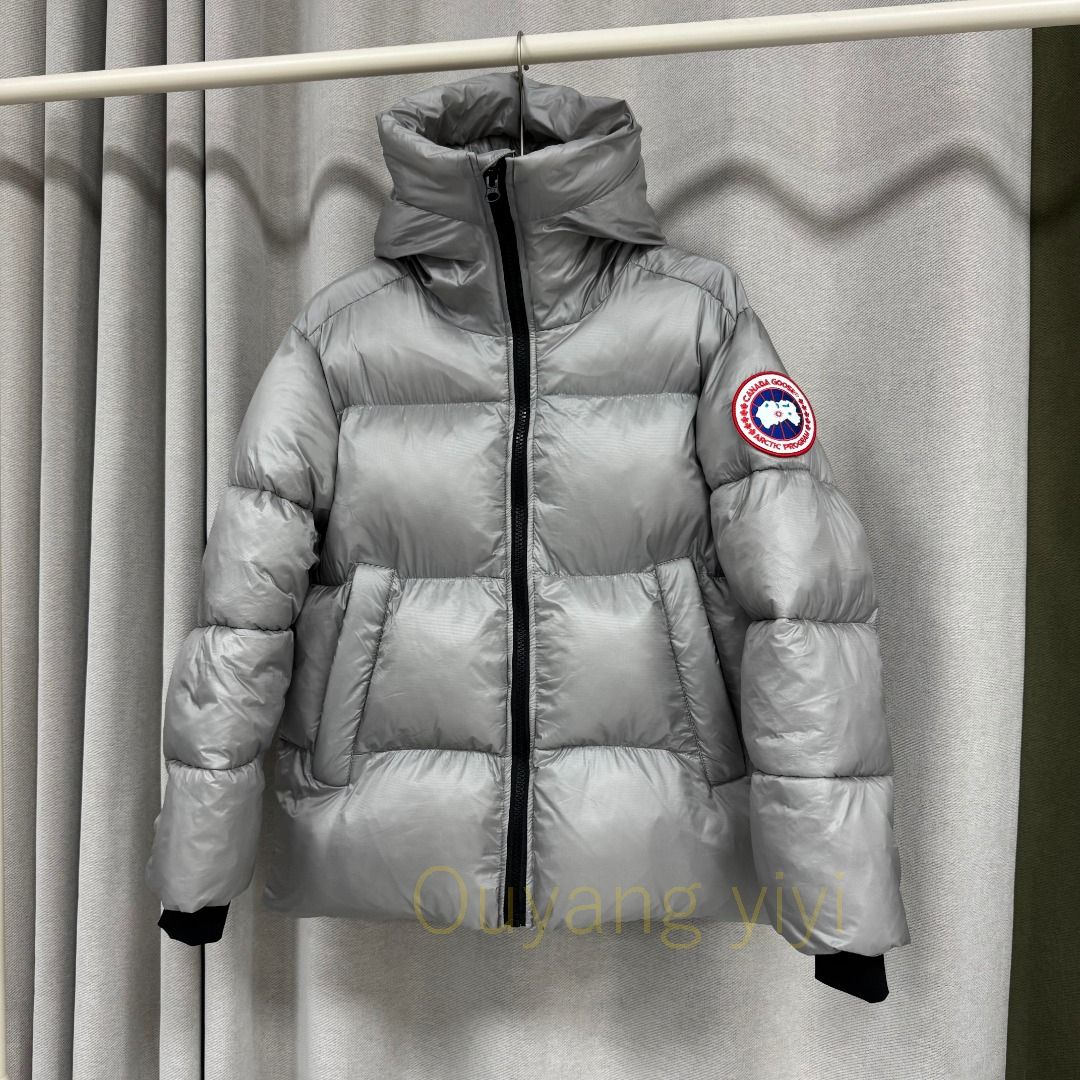 Пуховик Мужской CANADA GOOSE Карманы средне-серый пиджачный ...