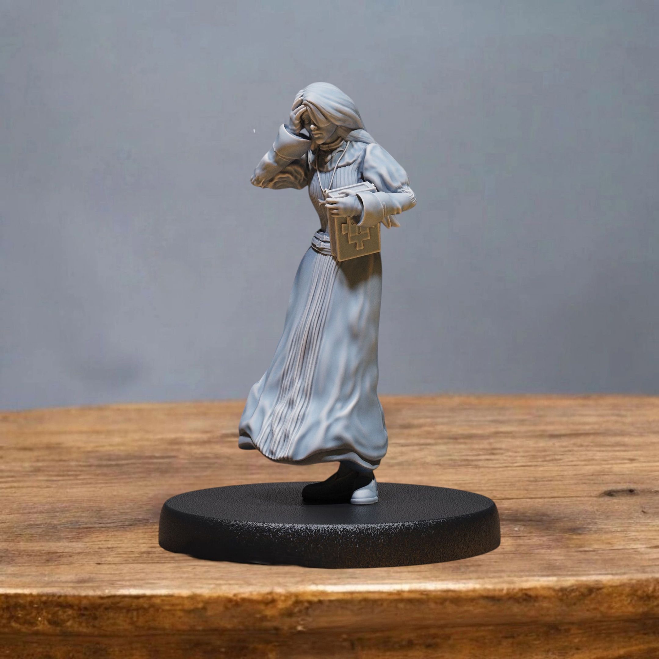 Одержимая Монахиня ( Possessed Nun) v1 фигурка для настольных игр ДнД ...