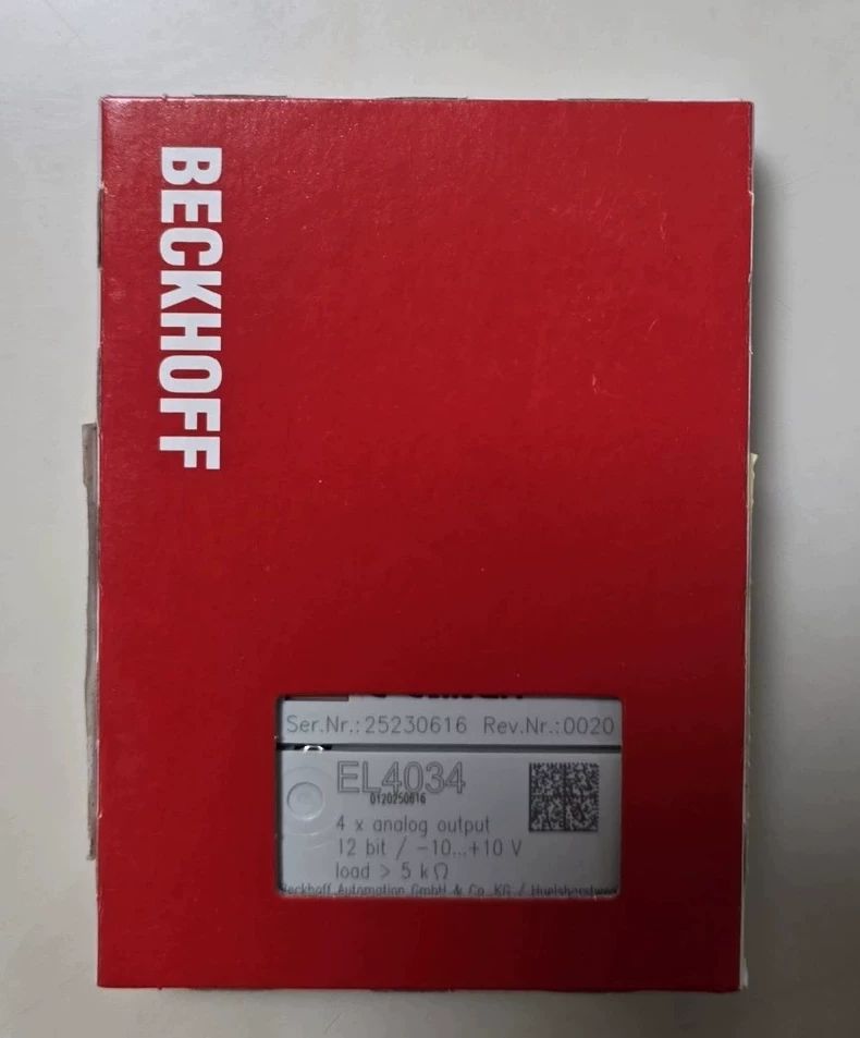 Модуль BECKHOFF EL4034 купить на OZON по низкой цене (3142537321)