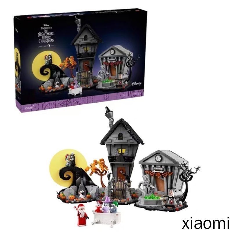 Конструктор Ideas 21351 Disney Кошмар перед Рождеством Тима Бертона ...