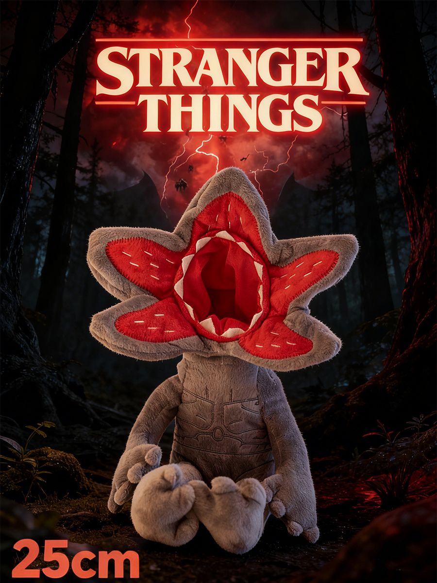 Мягкая игрушка очень странные дела демогоргон 25cm/stranger things ...