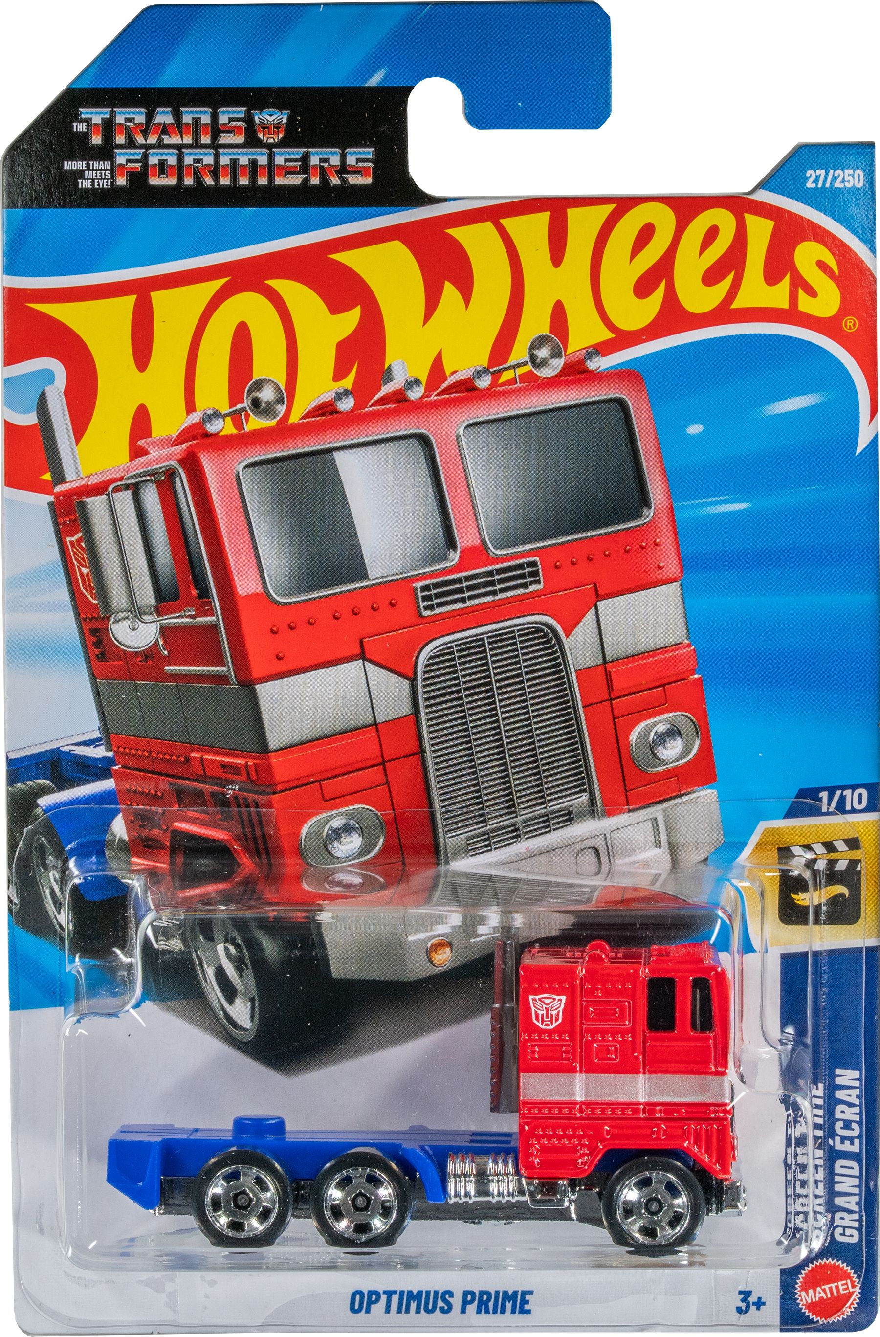 Машинка Hot Wheels Optimus Prime купить на OZON по низкой цене (3303910780)