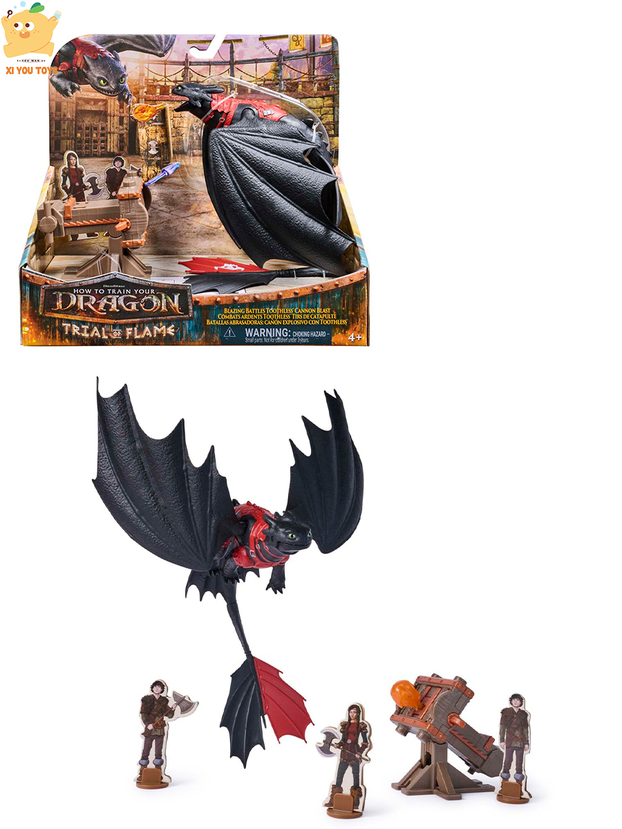 How To Train Your Dragon Trial of Flame Blazing Battles Toothless ...