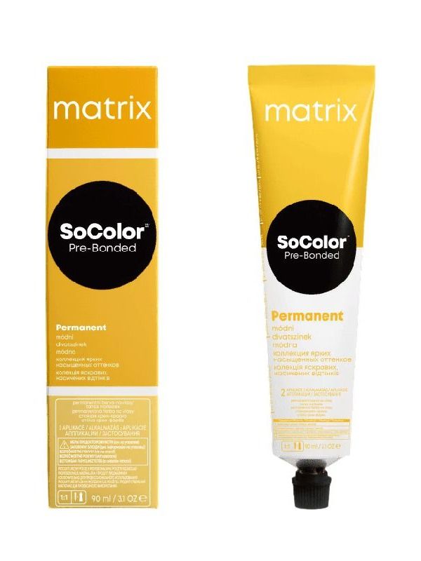MATRIX краска SoColor Pre-Bonded 5RV+ светлый шатен красно ...