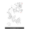 Ремкомплект тормозного суппорта audi 2012- VAG 8K0698471, oem 1223616 ...
