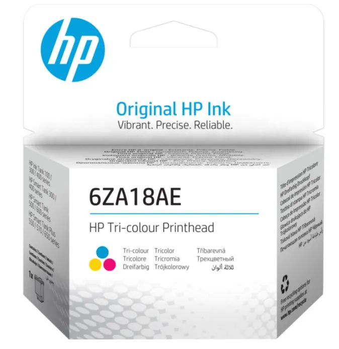 Печатающая головка HP 6ZA18AE (M0H50A) цветная для HP InkTank 100/300 ...