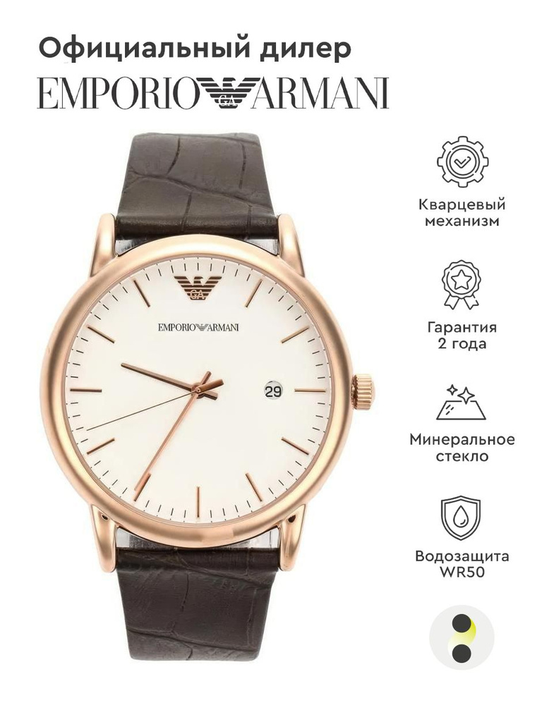Мужские наручные часы Emporio Armani Classics AR2502 - купить с ...