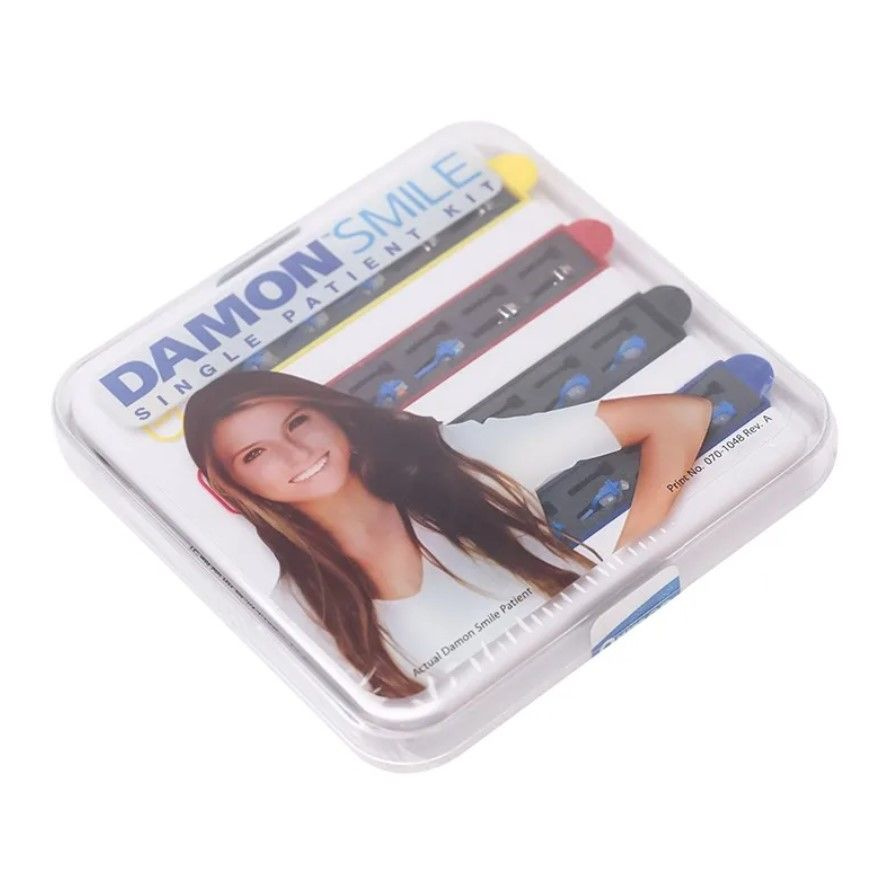 Брекеты Damon Q, Ormco США, комплект 20 штук ВЧ/НЧ 5-5, стандартный торк, без крючков - купить с ...