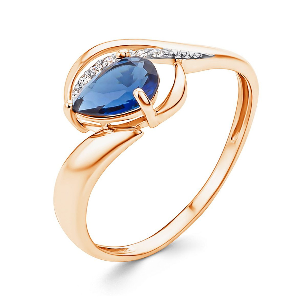 ПРОБА/ Кольцо из серебра 925 пробы 4-1-369П - купить с доставкой по ...