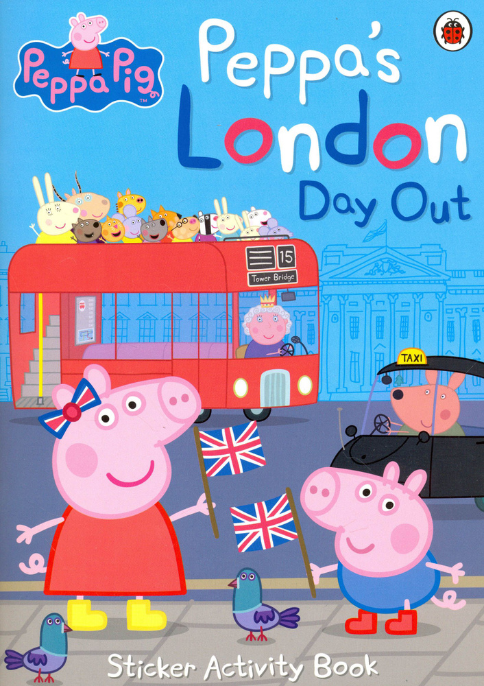 Peppa Pig. Peppa's London Day Out Sticker Activity. Свинка Пеппа - купить с доставкой по ...