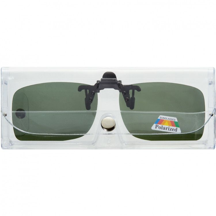 Клипон на очки Azuza А18 с поляризацией Polarized Зелёные 13% - купить ...