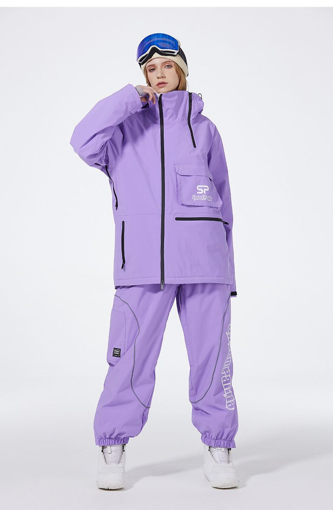 Комплект верхней одежды Мужской, Женский ARCTIC QUEEN Погоны, Капюшон круглый Зима, размер 52 ...