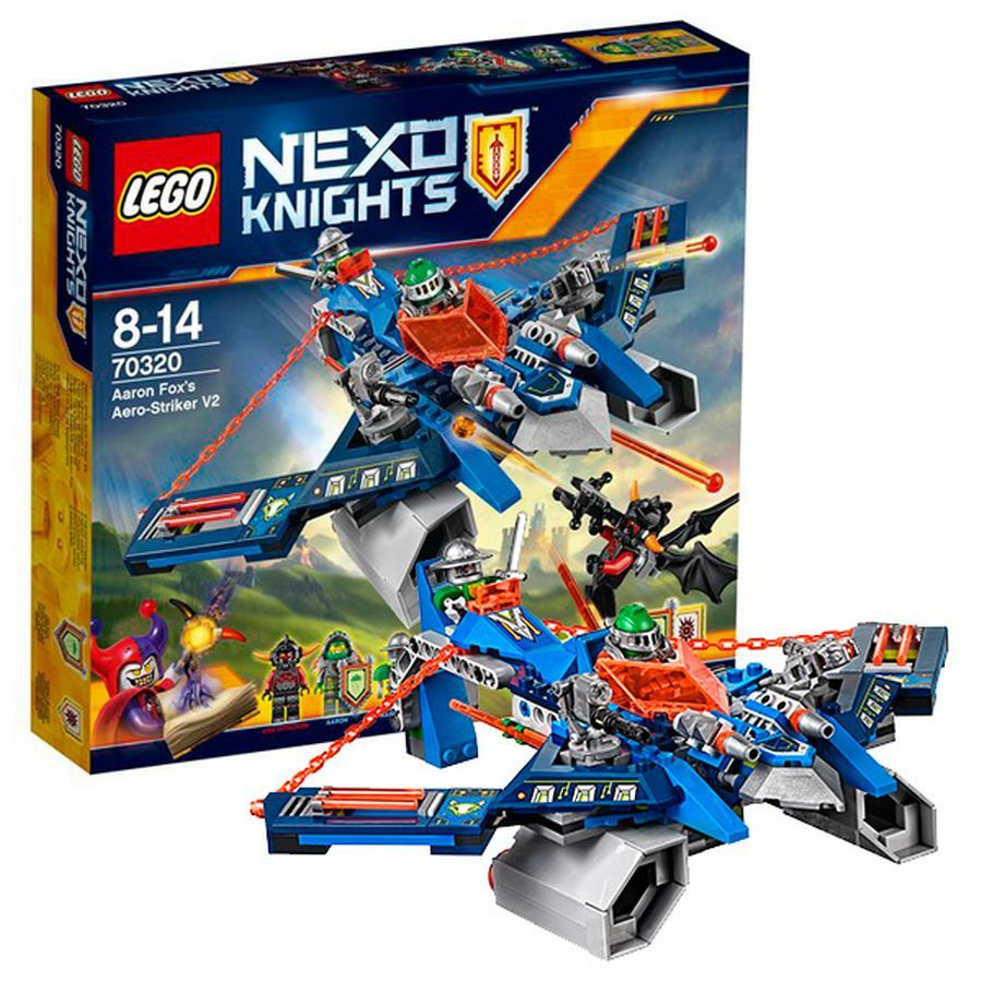 Конструктор LEGO NEXO KNIGHTS Aero-Flyer V2 Аарона Фокса (70320 ...