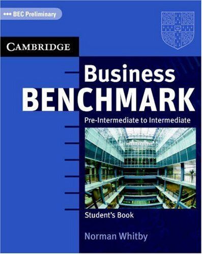 Business Benchmark Pre-intermediate - Intermediate Student's Book BEC ...
