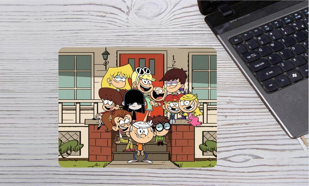 Коврик для мыши The Loud House, Мой шумный дом №4 - купить с доставкой ...