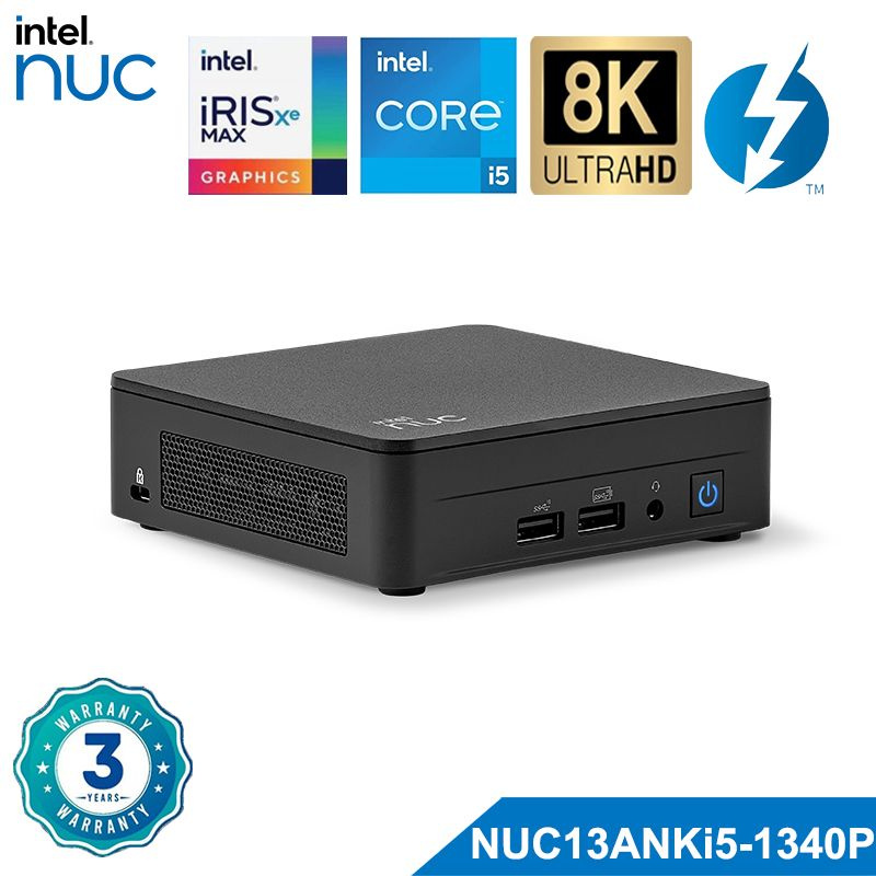Intel Мини-ПК (Intel Core i5-1340P, RAM Отсутствует, Intel Iris Xe ...