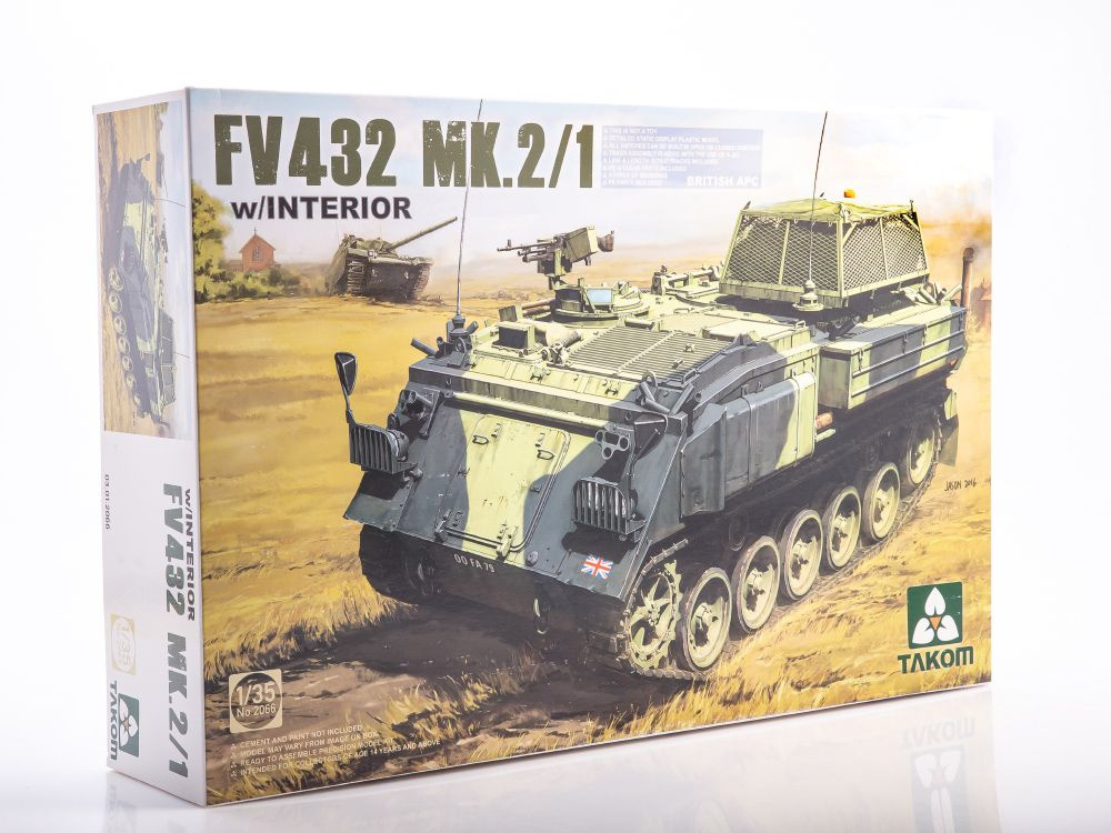 Сборная модель танка TAKOM British APC FV432 Mk. 2/1, масштаб 1/35 ...