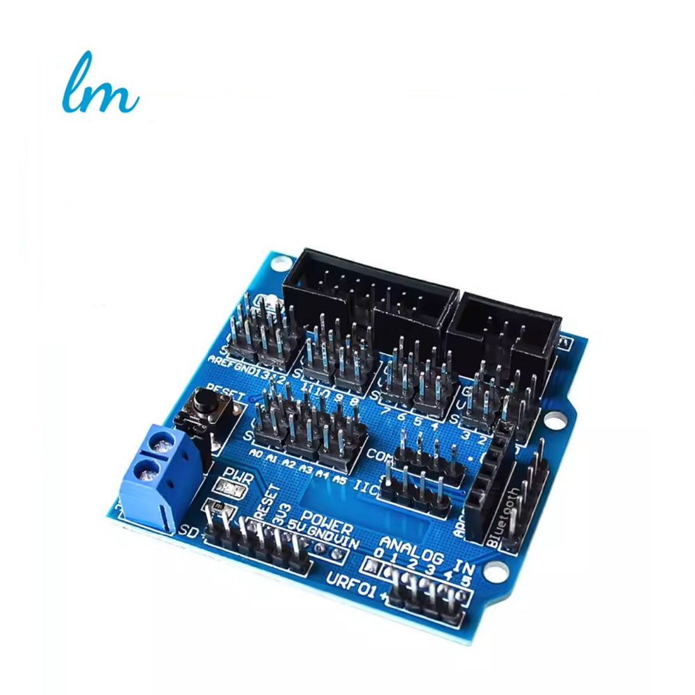 Плата расширения Arduino Sensor Shield V5 0 купить с доставкой по