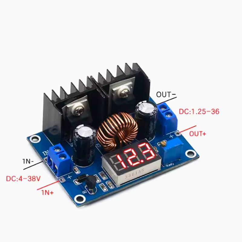 XL4016E1 8A DC-DC мощный регулятор напряжения постоянного тока с ...