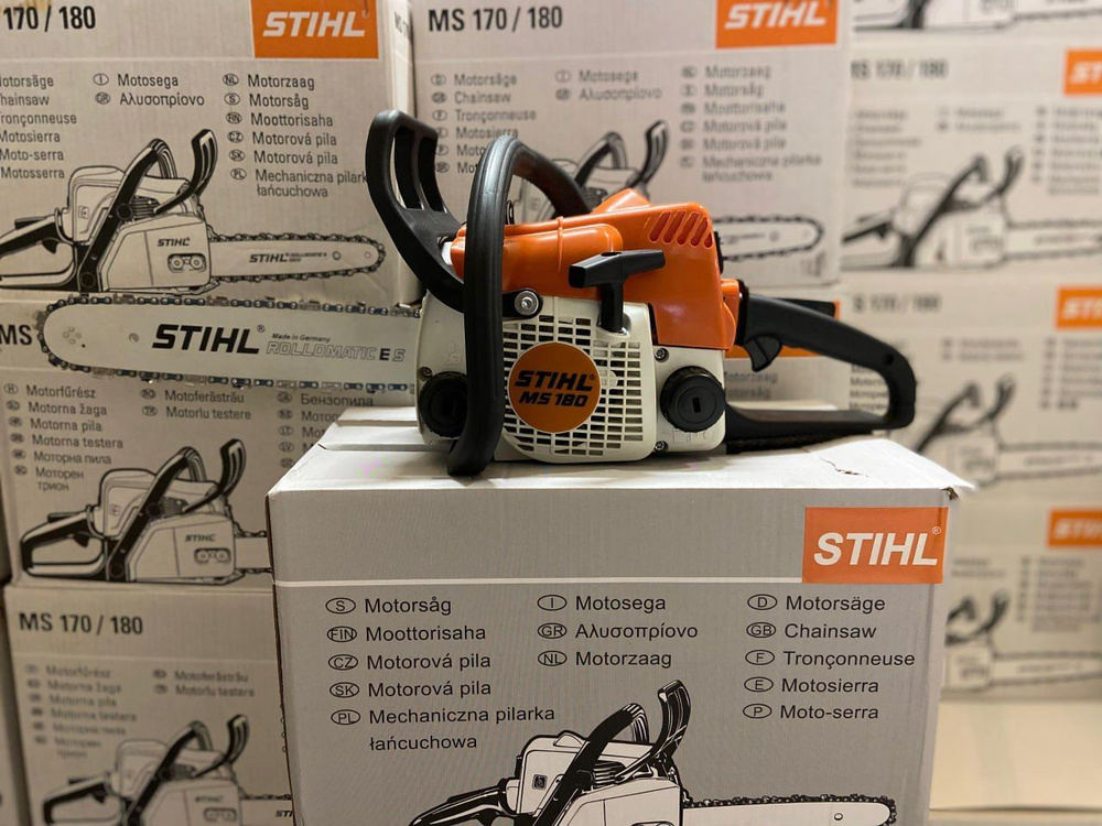 Бензопила Stihl ms 180 - купить с доставкой по выгодным ценам в интернет-магазине OZON (1485735219)
