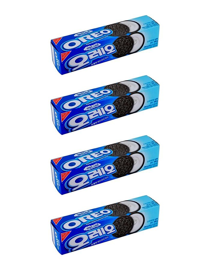 Печенье Oreo Mild Sweet с ванильным кремом, 4 уп по 100 гр - купить с ...