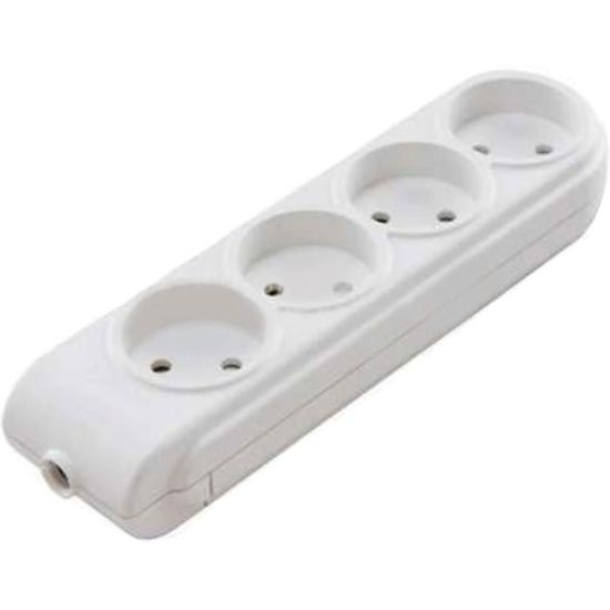 Колодка удлинителя Makel 4-м без заземл. защ. шторки, N4010000 - купить по низкой цене в ...