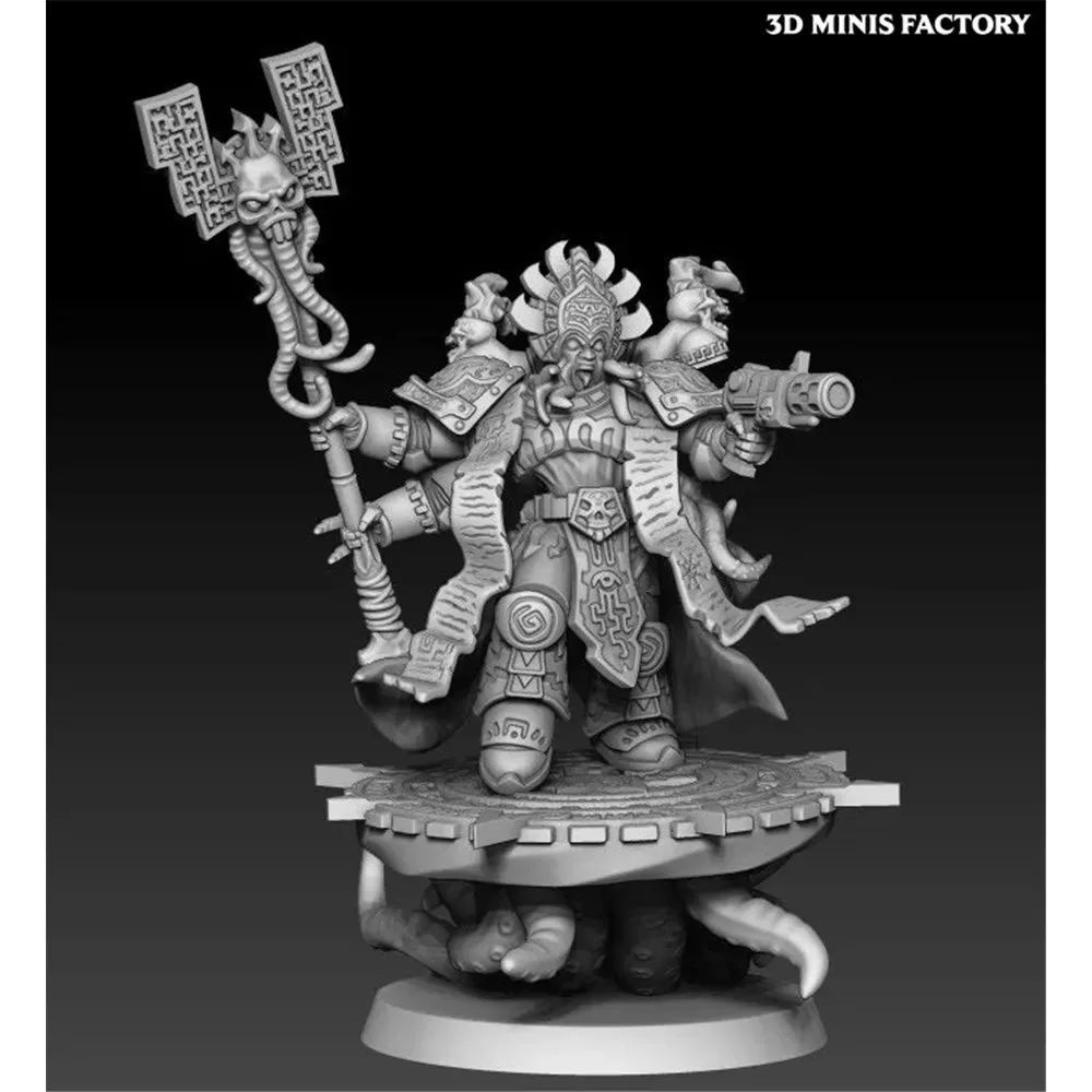 Миниатюра Warhammer 40000. Thousand Sons. Возвышенный Волшебник на ...