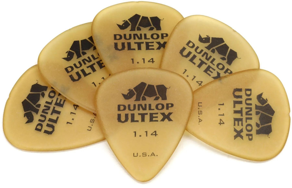 DUNLOP ULTEX SHARP медиаторы USA 1.14mm, упаковка 3 шт. - купить с ...
