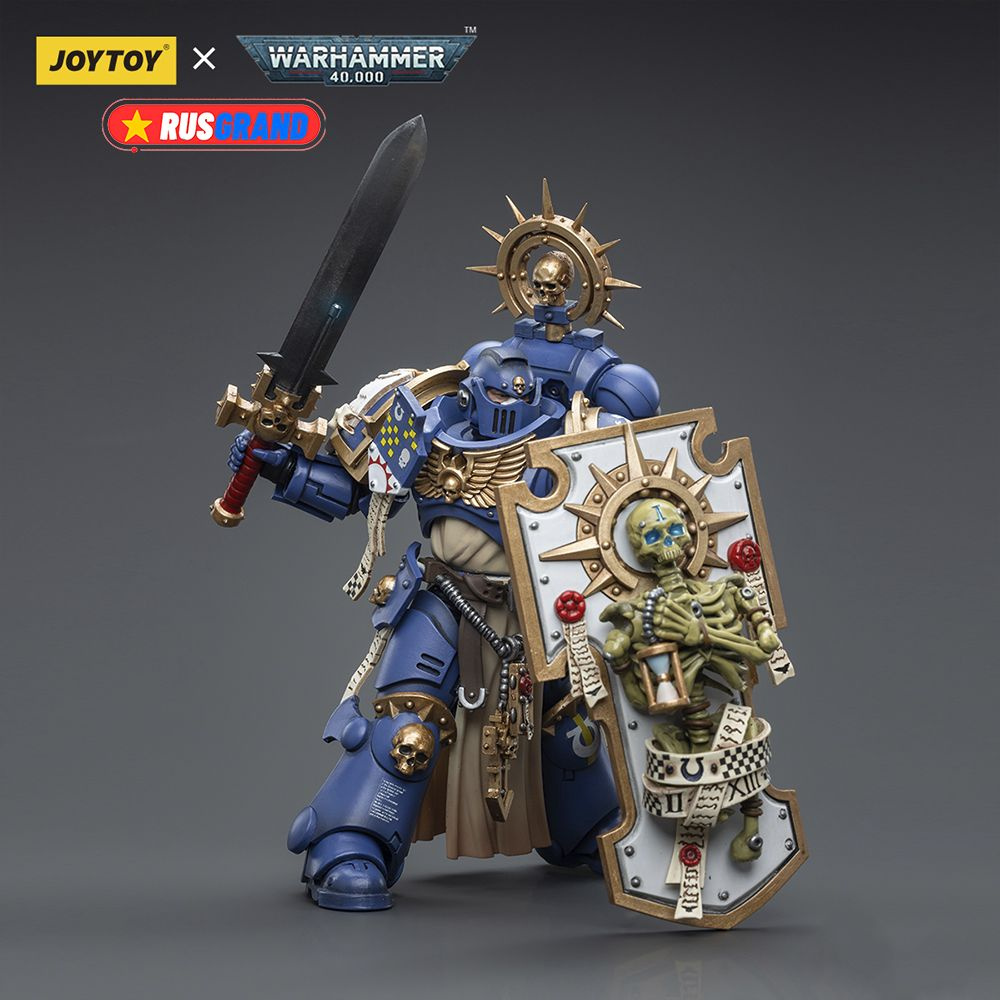 Подвижная фигурка JOYTOY Warhammer 40000 Ultramarines Primaris Captain ...