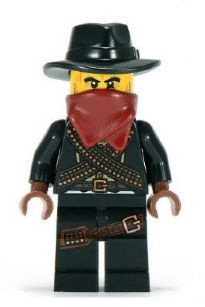 Минифигурка LEGO Bandit, Series 6 (Minifigure Only without Stand and ...