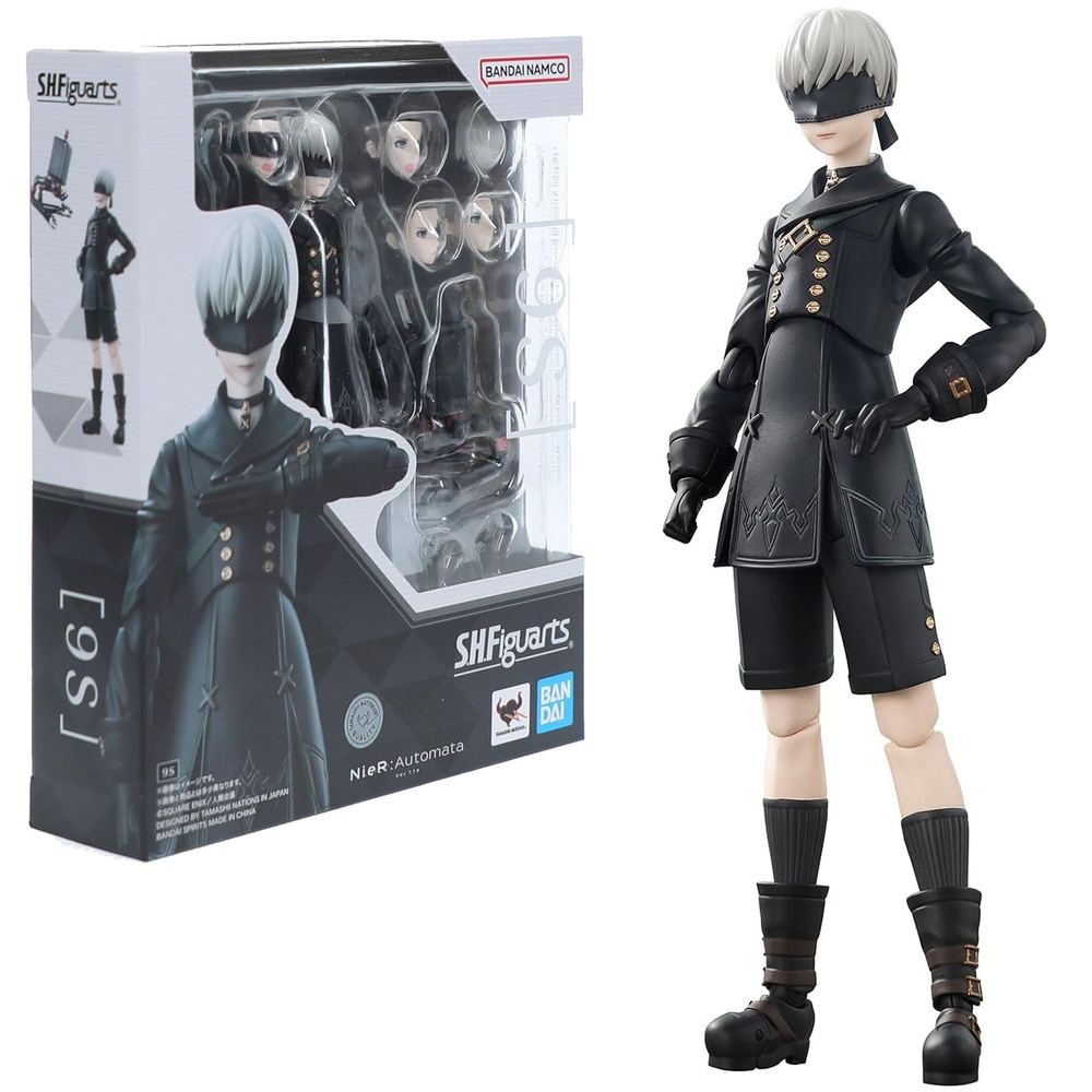 Экшн фигурка Bandai S.H.FIGUARTS NieR:Automata Ver1.1a 9S, SHF купить на OZON по низкой цене ...