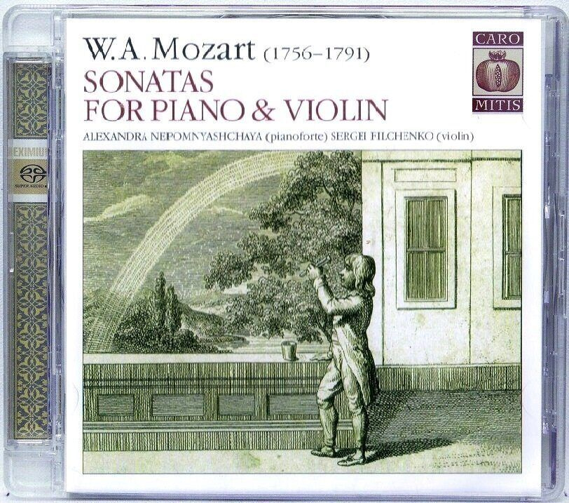 Mozart-Sonatas For Piano & Violin- Super Jewel Case