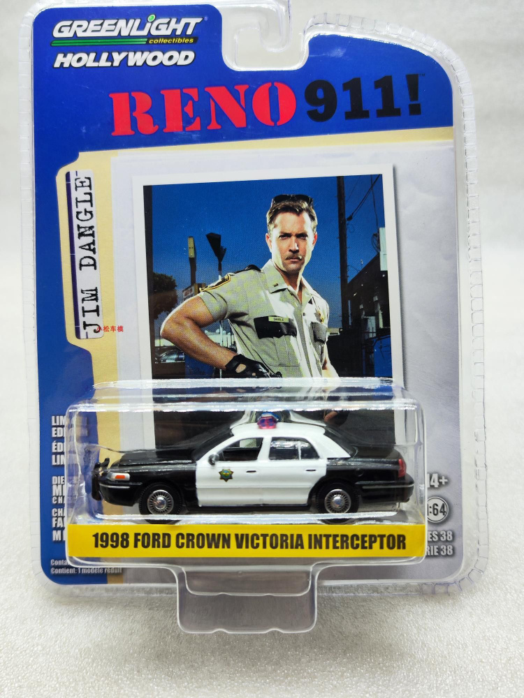 Машинка Greenlight Collectibles 1998 FORD CROWN VICTORIA INTERCEPTOR ...