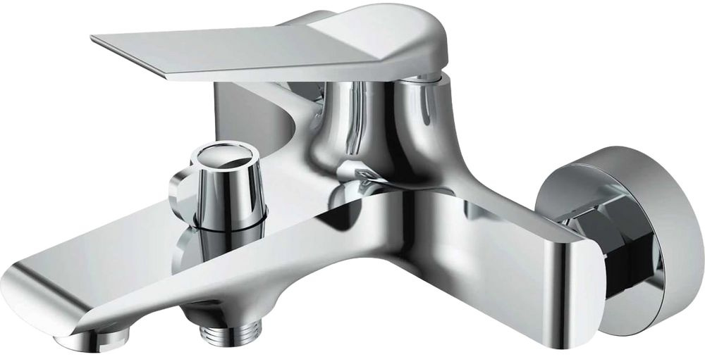 Смеситель для ванны с душем ESKO Shanghai SHA54 хром, вертикальный ...