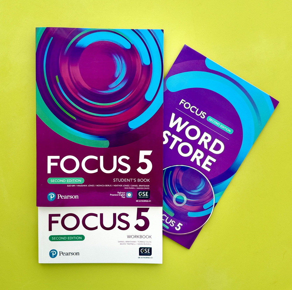 Учебник Focus 5 (2st edition) Student's Book and Workbook, комплект с Word Store и CD купить на ...