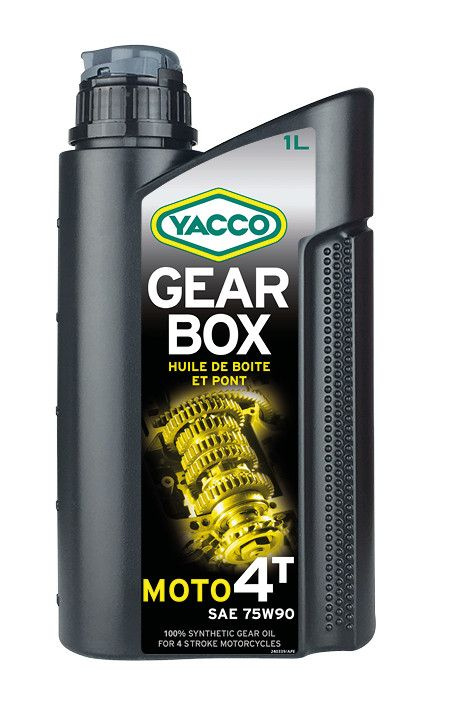 Масло трансмиссионное для сухого сцепления YACCO GEARBOX 4T - SAE 75W90 ...