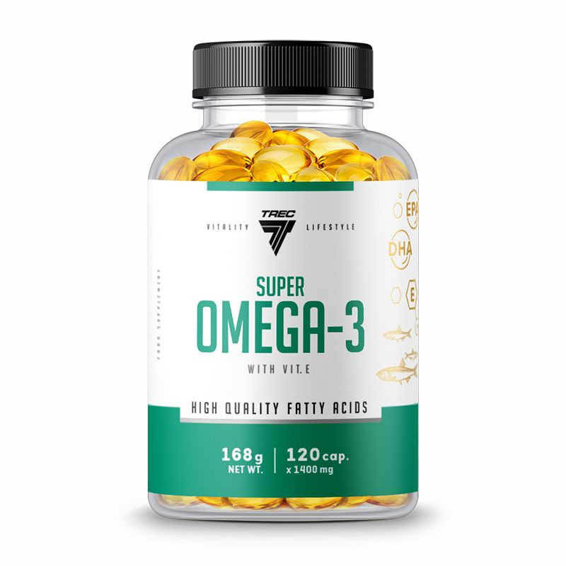 Омега 3 Trec Nutrition Super Omega-3, 120 капс купить на OZON по низкой ...