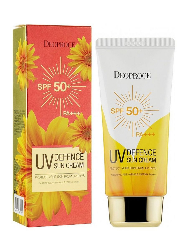 Крем солнцезащитный для лица и тела DEOPROCE UV Deference Sun Protector ...