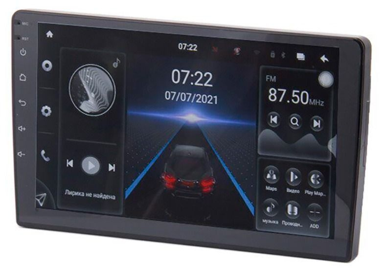 Автомагнитола Eplutus CA101 2 Din с сенсорным OLED экраном на базе Android 10.0, 50Wx4, 4ГБ+64ГБ ...