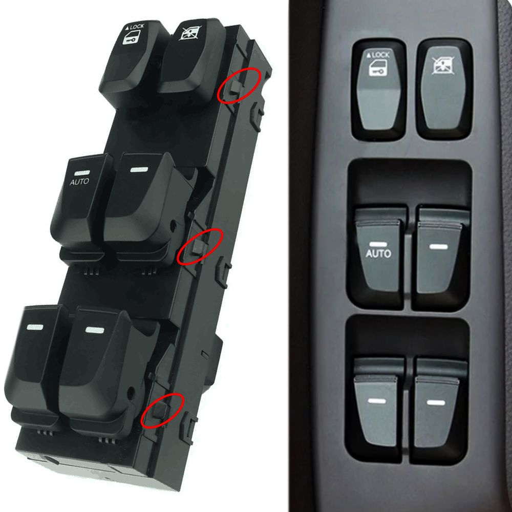 93570-2S000 Трапеция стеклоподъемника, Блок управления ...