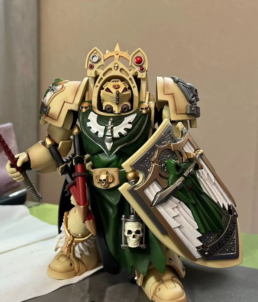 Warhammer 40k 1/18 Аксессуар Dark Angels Deathwing Terminator Helmet ...