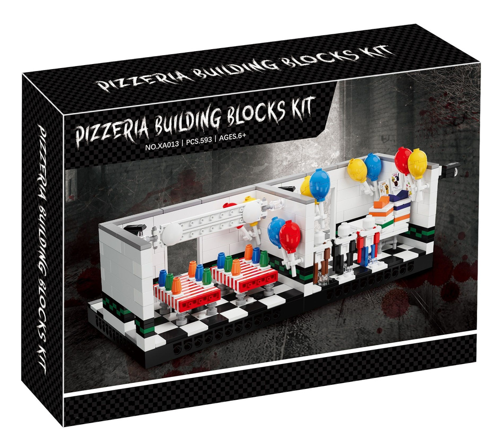 Конструктор Аниматроники ФНАФ Сцена Пиццерии / Пять ночей у Фредди FNAF ...