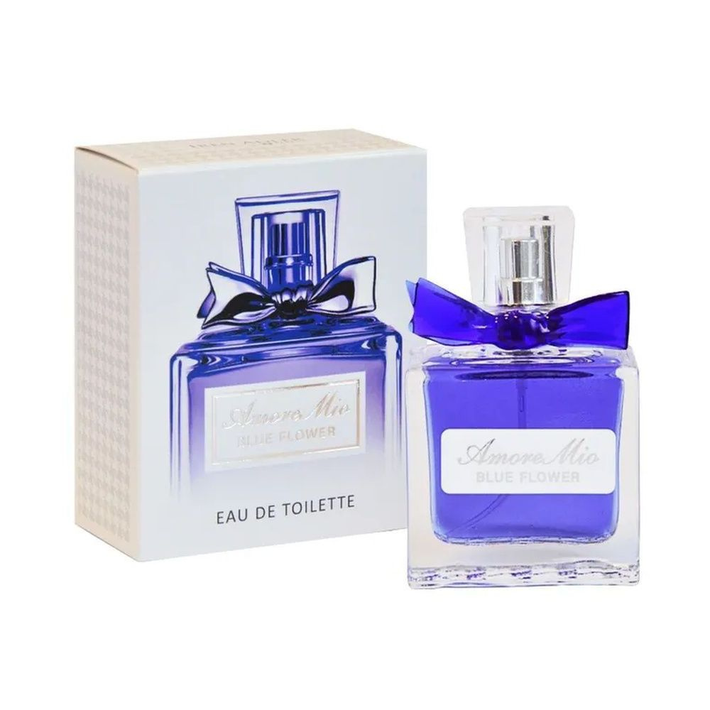 Delta Parfum Туалетная вода Amore Mio Blue Flower женская, 50 мл купить ...