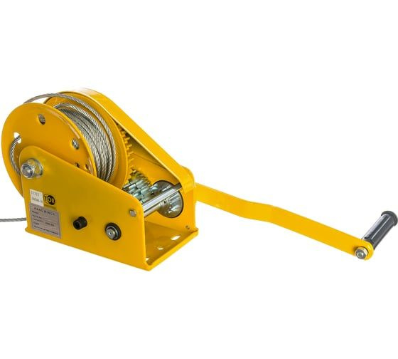 Лебедка ручная TOR ЛБ-2600 (BHW) г/п 1,0 т с канатом 20м купить на OZON ...