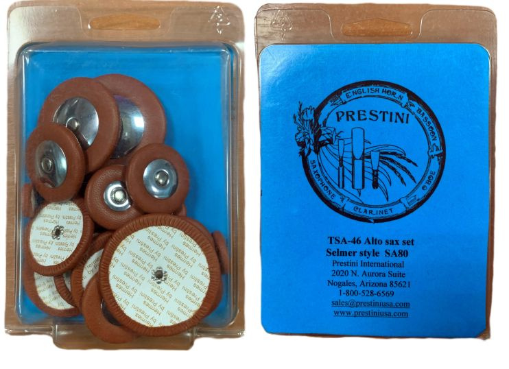 TSA-46 набор подушечек для альт-саксофона (Selmer style SA80)/PRESTINI ...