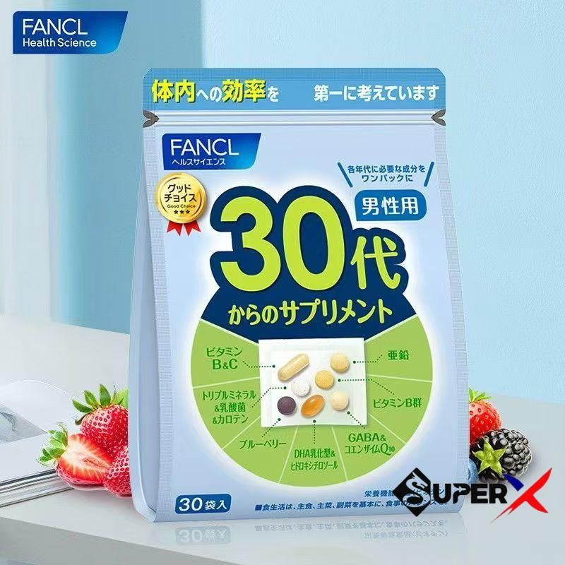 Японские витамины Fancl комплекс для мужчин 30+ лет, 30 пак. - купить с доставкой по выгодным ...