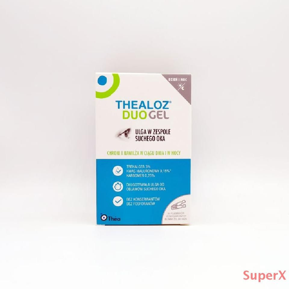 Thealoz Duo Gel Глазные капли Thealoz DuoGel 30 одноразовых флаконов ...